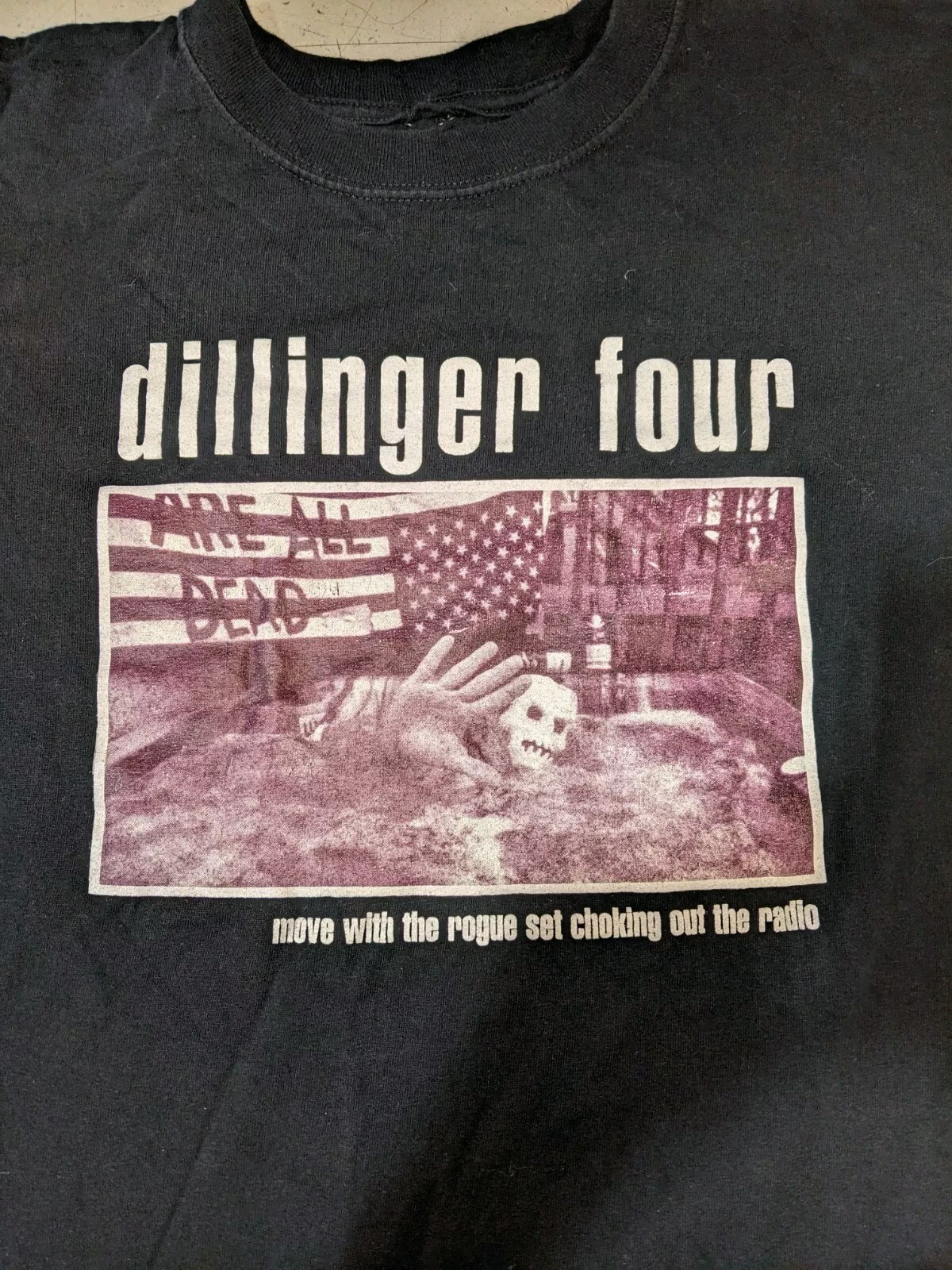 Dillinger Four 90s-00s Pop Punk Shirt Medium Hopeless… - Gem