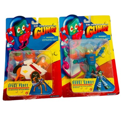 The Incredible Adventures Of Gumby Superflex Space Pokey & Robot Gumby ...