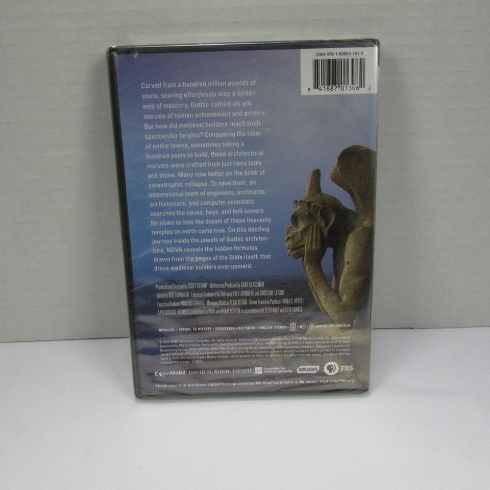 Nova:PBS Building the Great Cathedrals (DVD, 2010) 841887013062| eBay
