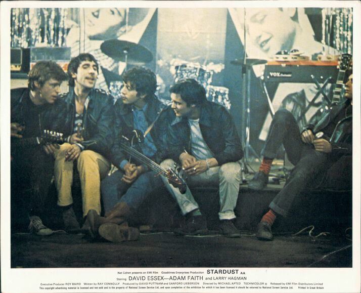 STARDUST DAVID ESSEX KEITH MOON KARL HOWMAN ORIGINAL BRITISH LOBBY CARD ...