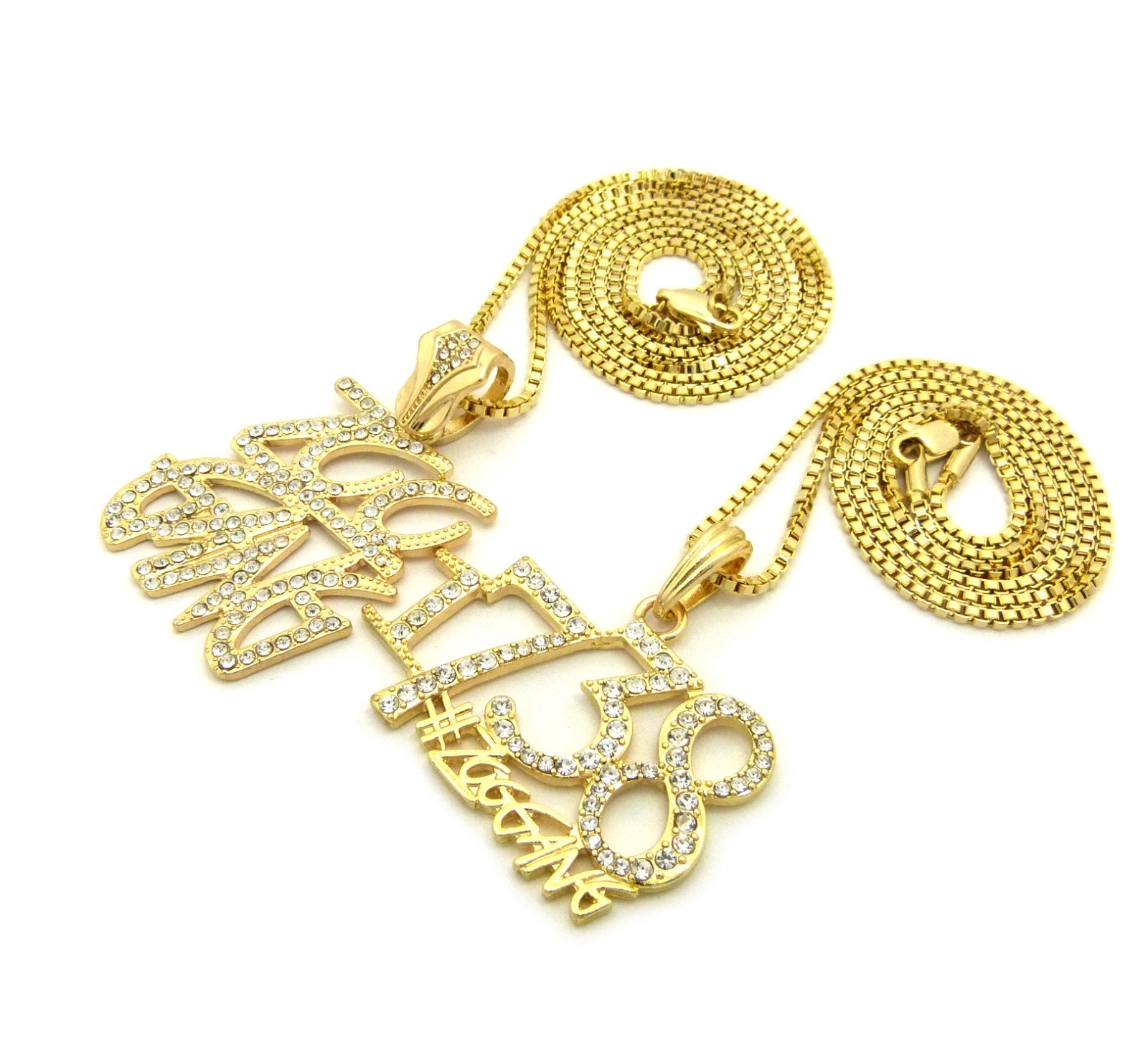 NEW FETTY WAP 1738 ZOO GANG CHAIN SET* | eBay