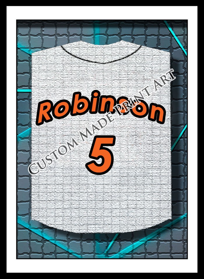 Custom Made Brooks Robinson Time Magazine Style Print Art Card Hall of ...