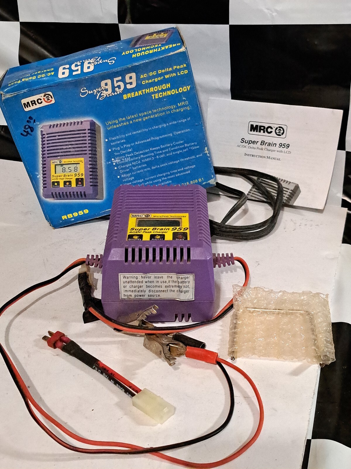 MRC Super Brain 959 AC/DC Delta Peak Charger With LCD RB959 | eBay