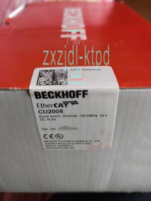 1pc BECKHOFF CU2008 8-port switch Ethernet module | eBay