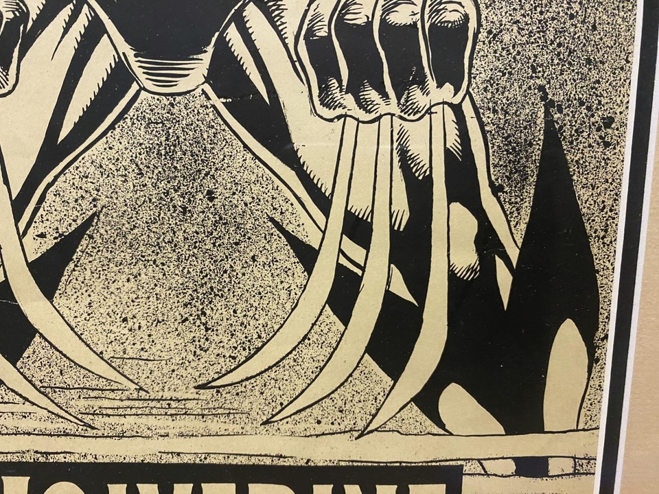 Vintage 1995 Rick Buckler Jr. Original Artwork Wolverine X-Men Marvel ...