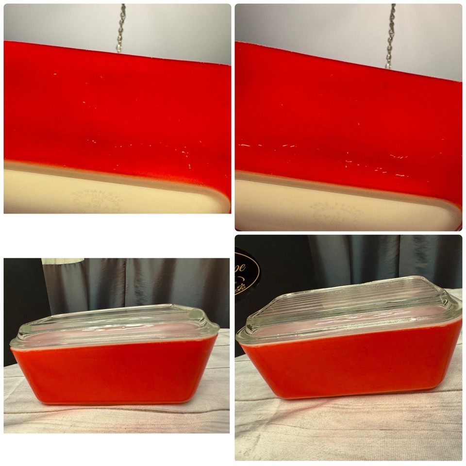 PYREX Friendship 502 and Red 501s Refrigerator dishes | eBay