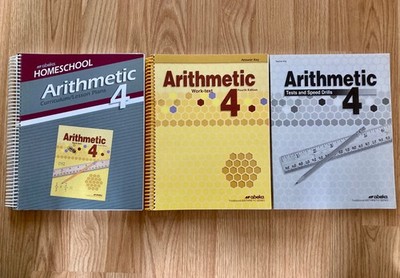 Abeka ARITHMETIC 4 CURRICULUM/LESSON PLANS+ANSWER KEY +TEACHER KEY | eBay
