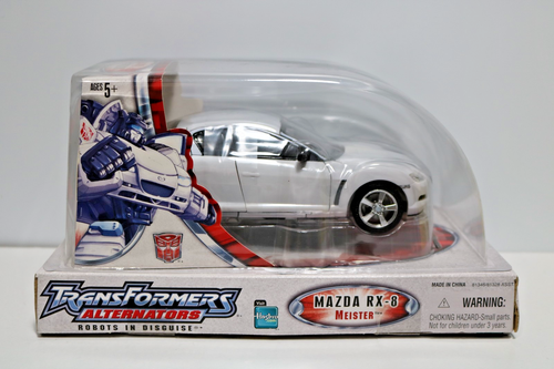 NEW Transformers Alternators MEISTER JAZZ Mazda RX-8 2005 Hasbro SEALED ...