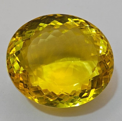 Glossy Yellow Topaz Oval Cut 350 Ct Natural EGL Certified Loose ...