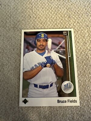 1989 Upper Deck Baseball Bruce Fields Seattle Mariners #238 | eBay