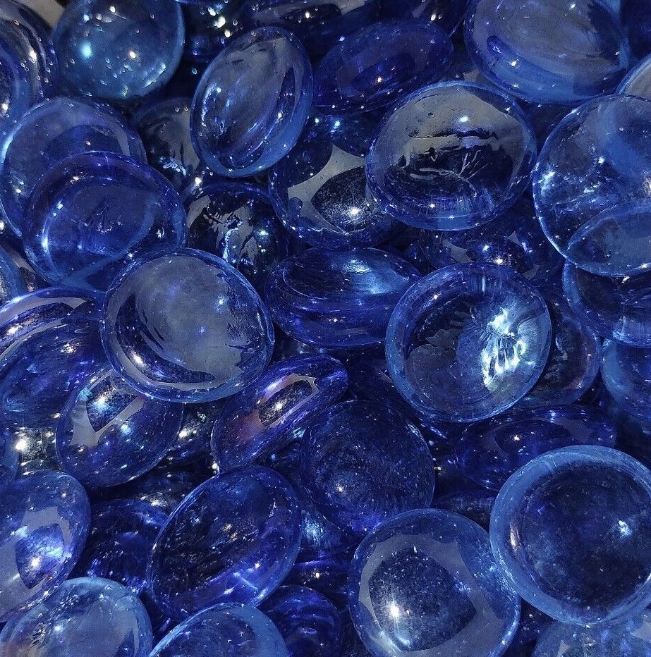 Decorative Glass Pebbles Mosaic Gems Nuggets Marbles Vase Wedding Craft ...