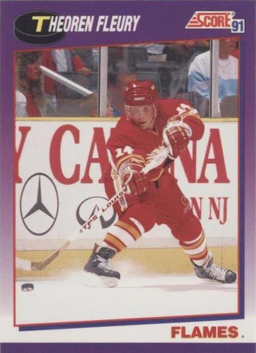 1991-92 Score American - Theoren Fleury #226 for sale online | eBay