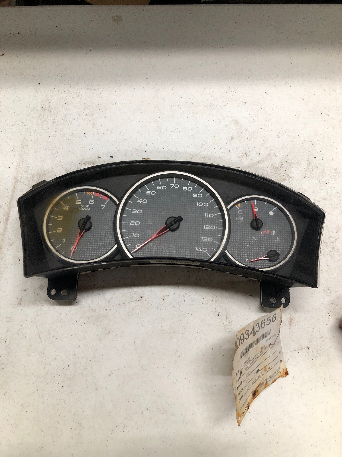 2007 PONTIAC GRAND PRIX INSTRUMENT CLUSTER SPEEDOMETER OEM C83 | eBay