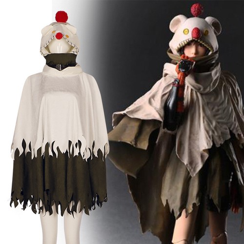 Final Fantasy VII Intergrade Yuffie Kisaragi Moogle Cloak Cosplay ...
