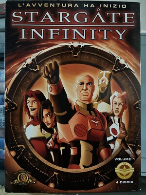 STARGATE INFINITY - BOX 4 DVD PRIMA STAMPA ITALIANA Fantascienza Anime ...