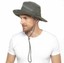 Mens Australian Outback Safari Aussie Bush Hat Summer Sun Protection ...