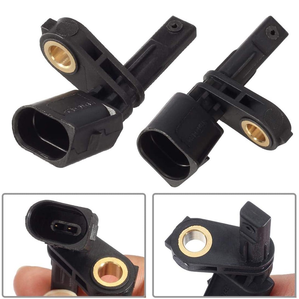 2X FOR VW TRANSPORTER CARAVELLE T5 REAR L/R ABS WHEEL SPEED SENSOR ...