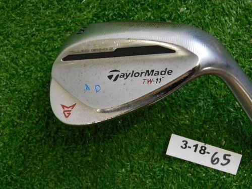 TaylorMade Milled Grind 2 MG2 TW 60* 11* Lob Wedge Stiff Black Steel | eBay