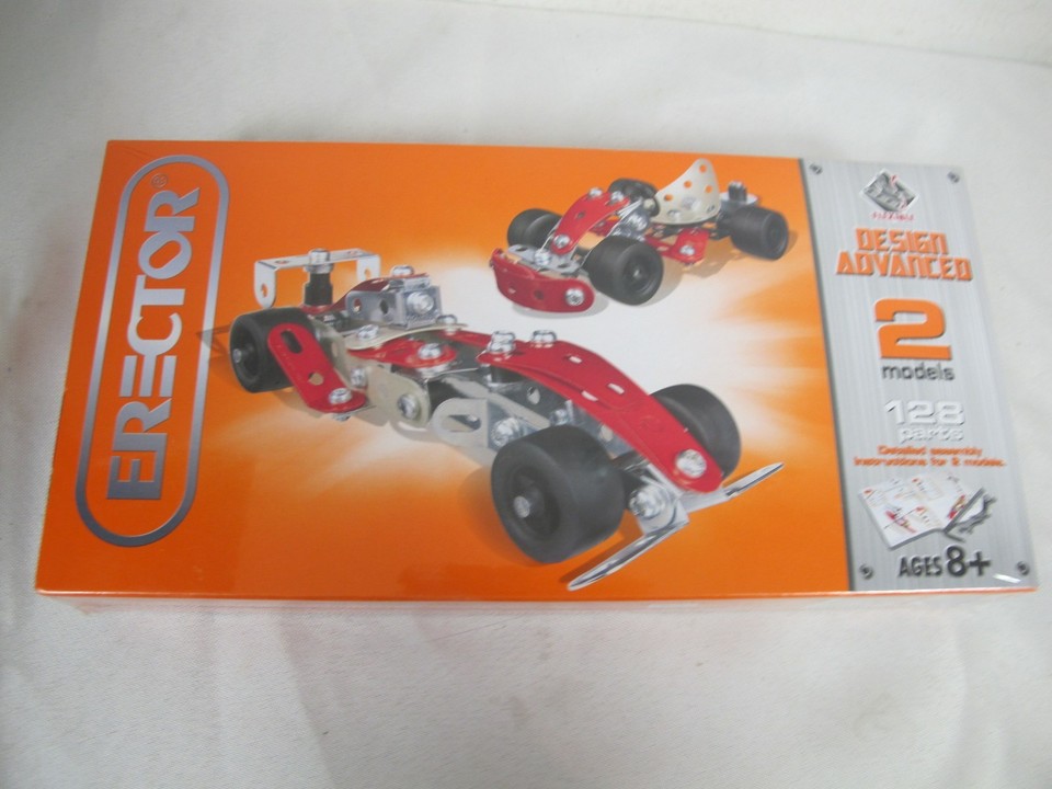 ERECTOR BUILDING TOYS MECCANO 2 MODELS (NEW) 10 MODELS 2 SETS | eBay