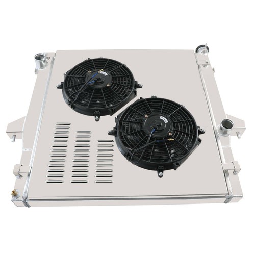 4 Row Radiator Shroud Fan Fit Dodge Ram 2500/3500 5.9L 6.7L Cummins ...