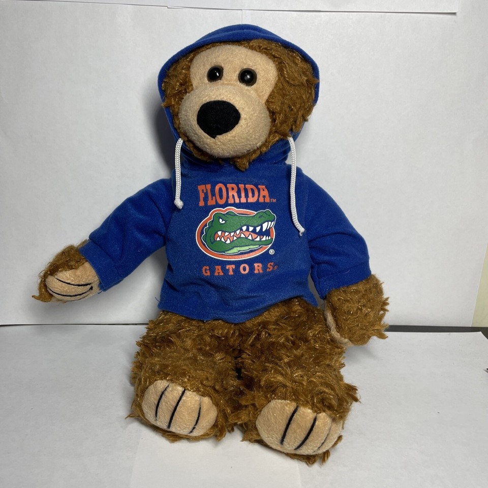 Toy Factory - Florida Gator Hoodie 13" Plush Teddy Bear- Collegiate ...