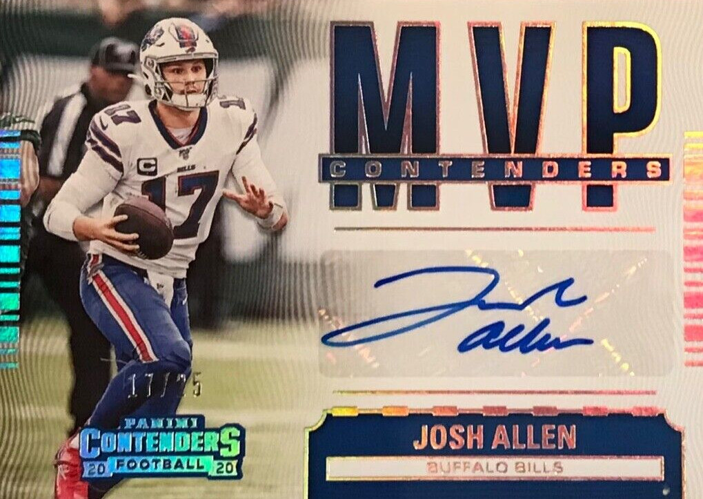 2020 Panini Contenders - MVP Contenders Autographs #MCA-9 Josh Allen ...