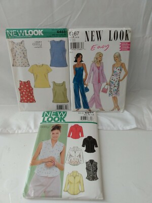 New Look Patterns Pattern 6167 Pattern 6952 Pattern 6483 | eBay