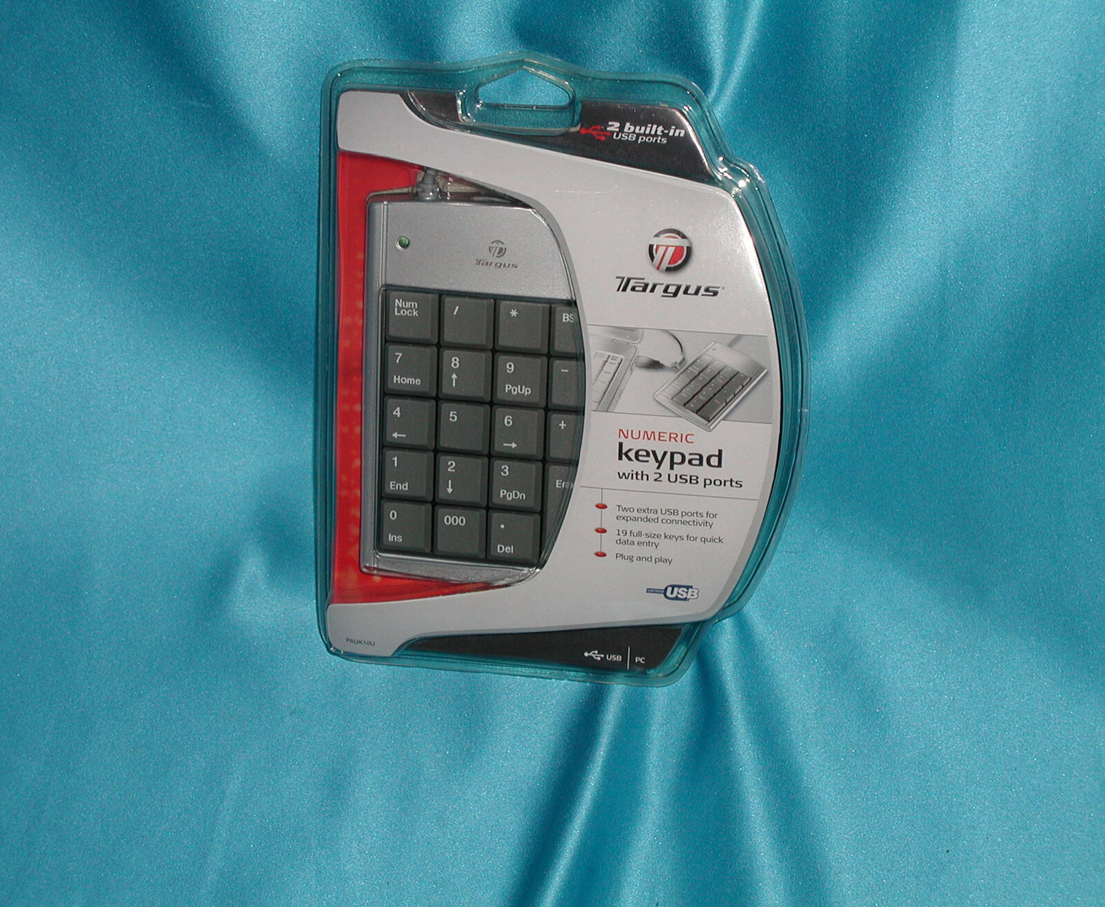 TARGUS PAUK10U Numeric Keypad with 2 USB Ports “Sealed Factory New ...