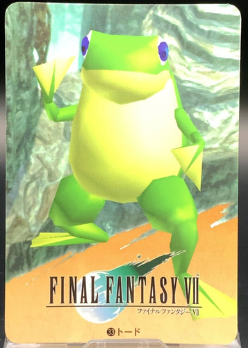 Toad Final Fantasy 7 FF7 Game TCG Trading Cards 1996 Bandai Square F/S ...