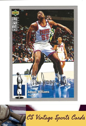 1994-95 Collector's Choice #355 Jayson Williams Silver Signature | eBay