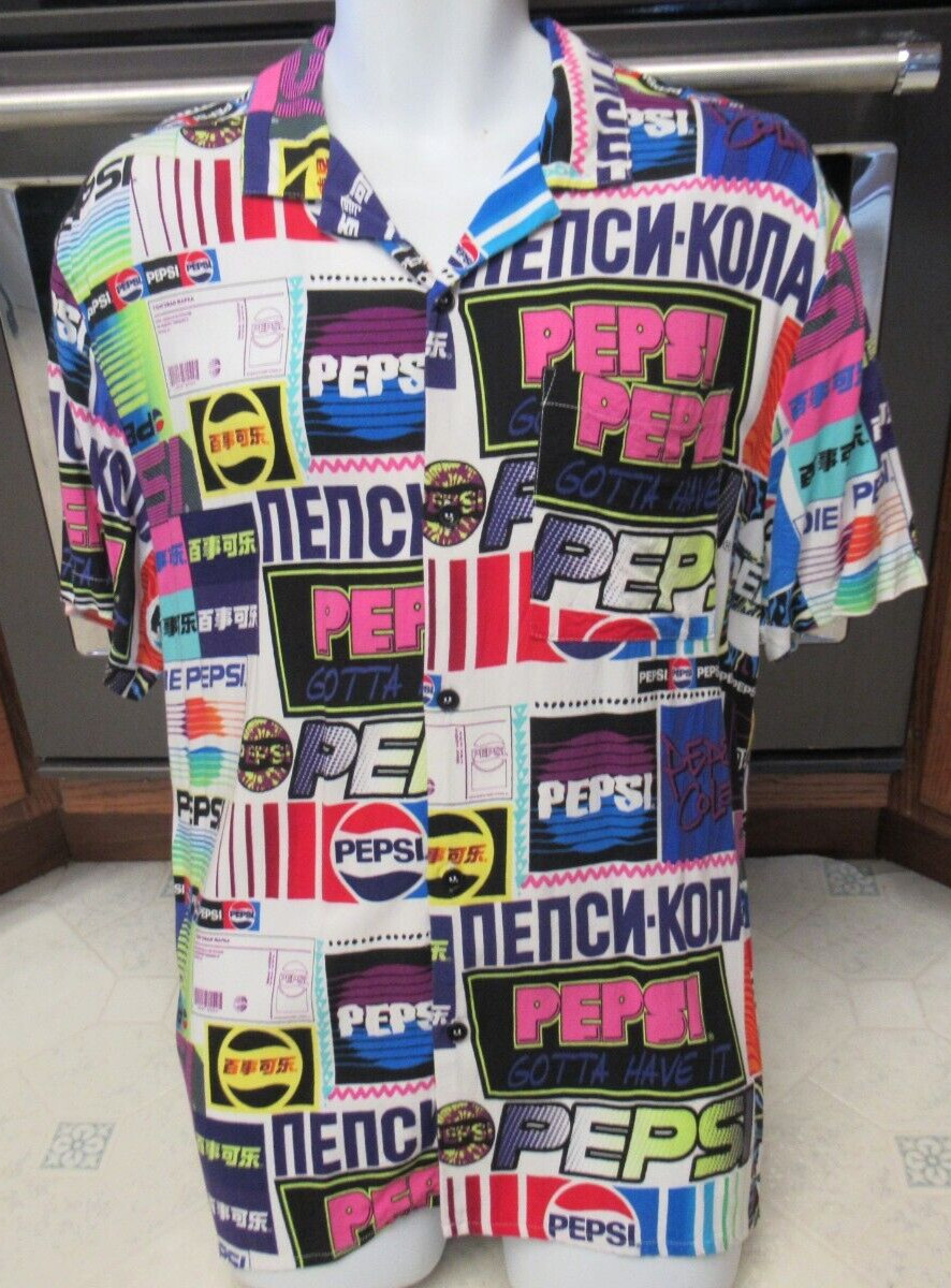 Pepsi Cola International graphics Forever 21 XL shirt… - Gem