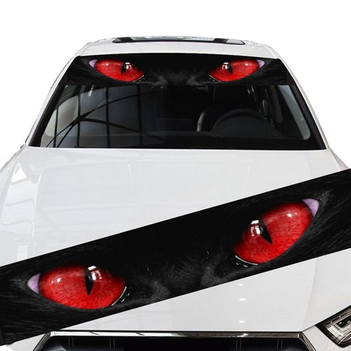 Windshield Banner Vinyl Decal Sticker For Car Front Window Decor Cat ...