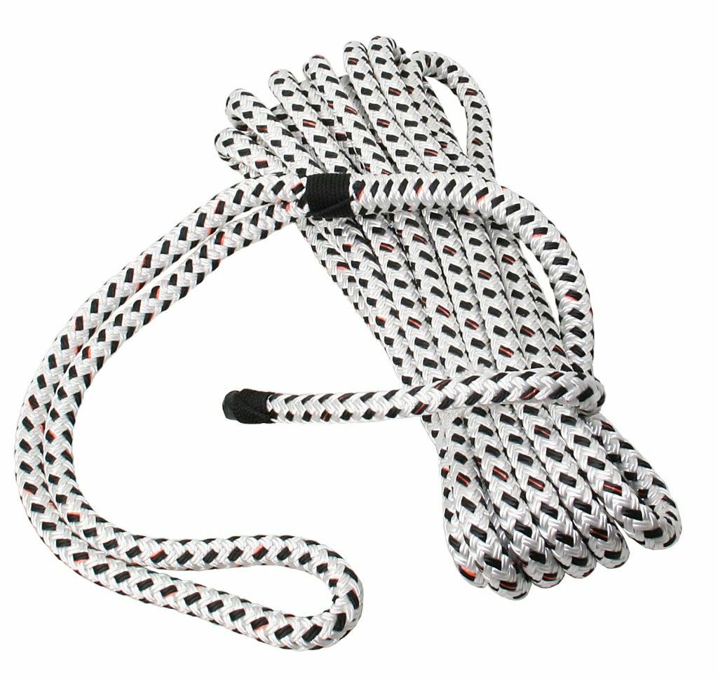 GLEISTEIN Bavaria mooring line white black rope 30 cm 10 m 12 mm | eBay