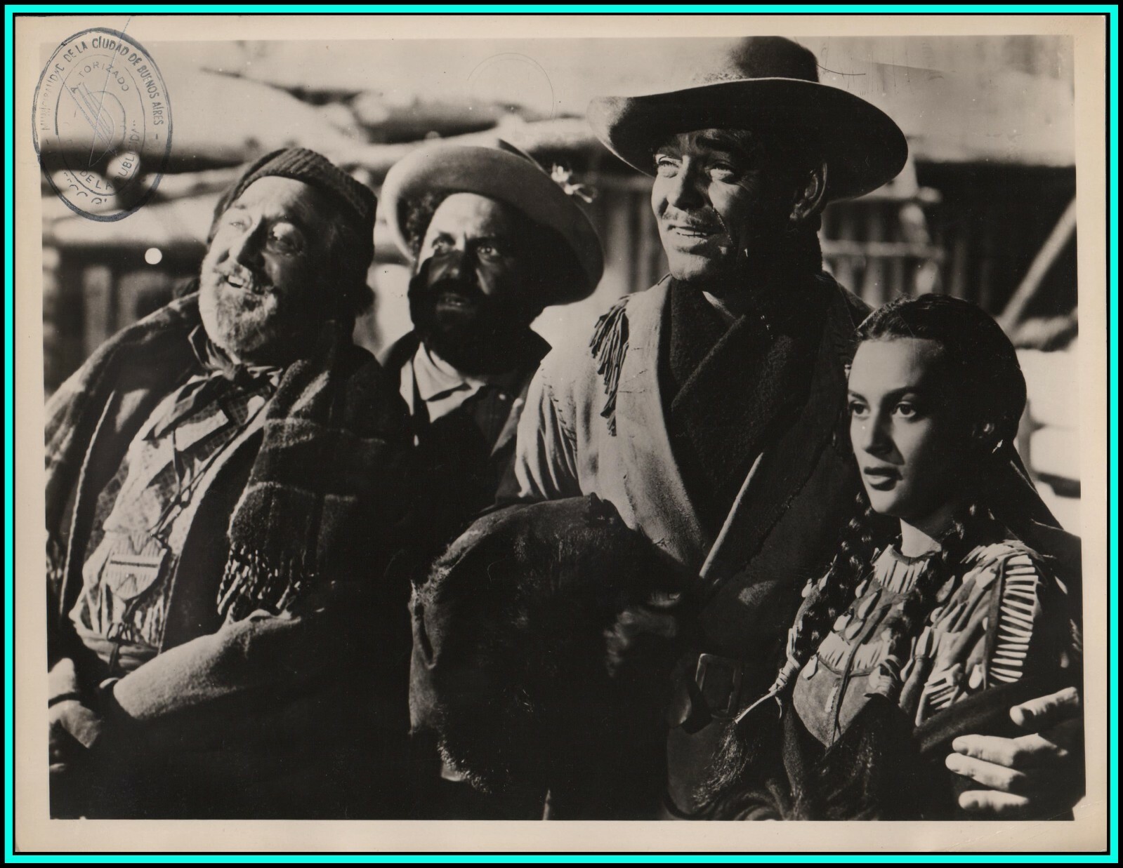 MARIA ELENA MARQUES & CLARK GABLE in "Across The Wide Missouri ...