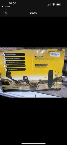 OMMO High Accuracy Metal Detector for Adults and Children OM-C011 ...