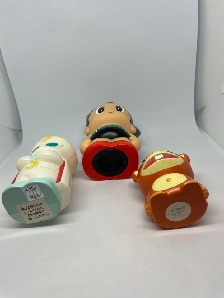 Retro Moonlight Mask Astro Boy Booska Coin Bank Set 3PCs Vintage ...