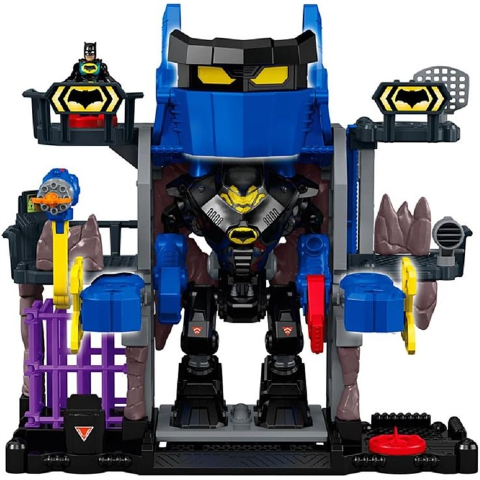 Imaginext Super Friends Robo Batcave Playset New Kids Toy | eBay