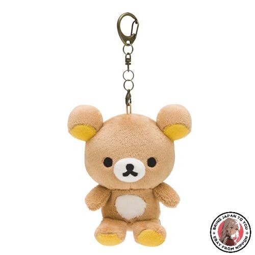 NEW Rilakkuma Always Together♪ Rilakkuma Series Outing Plush Keychain ...