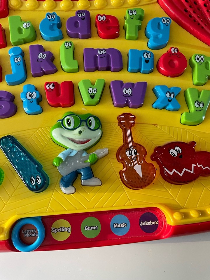 Leapfrog Letter Band Phonics Jam Toy Light Sound Interactive Fully ...