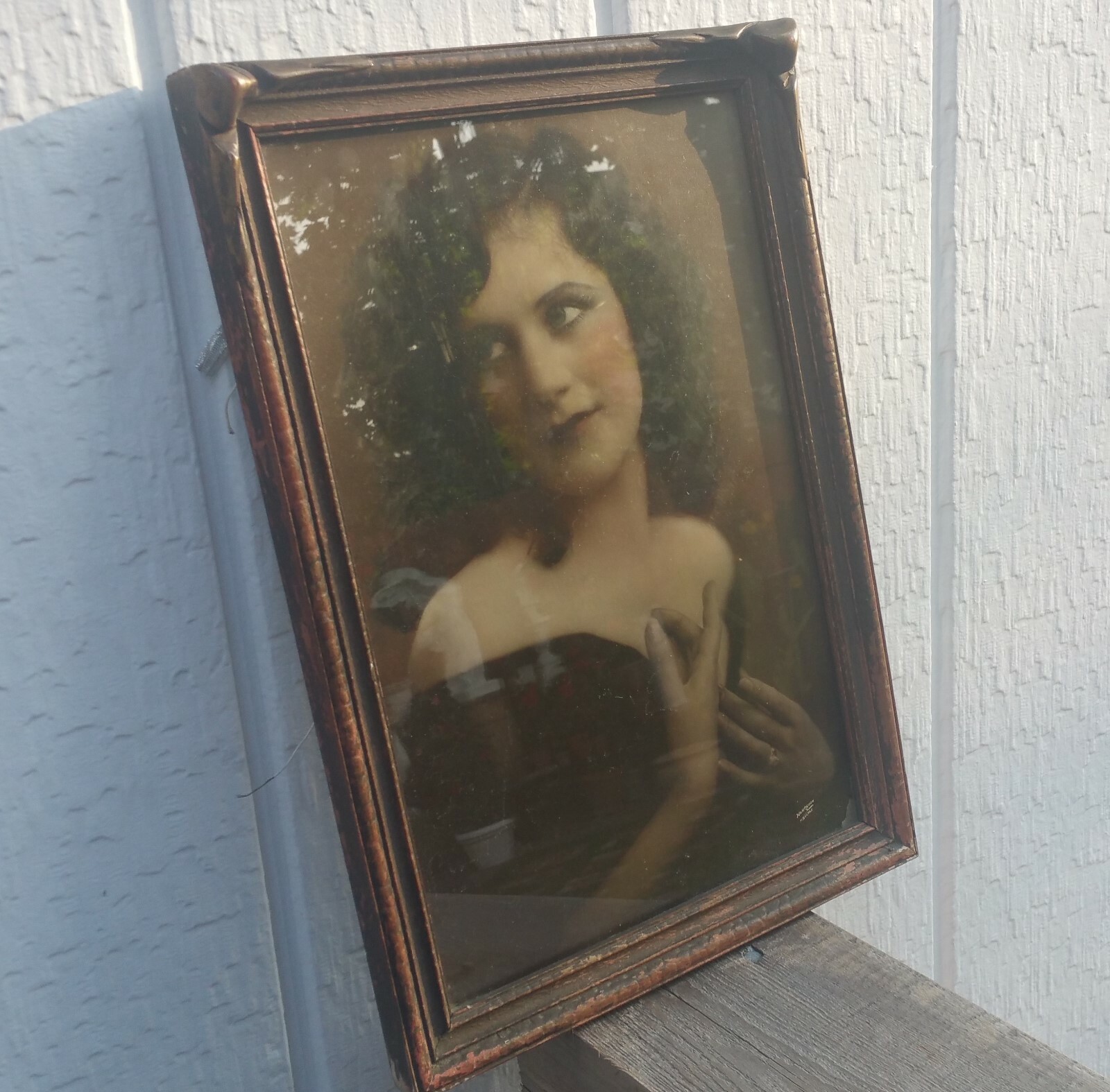 SEATTLE silent movie star antique Fred Hartsook photo vtg stage actress ...