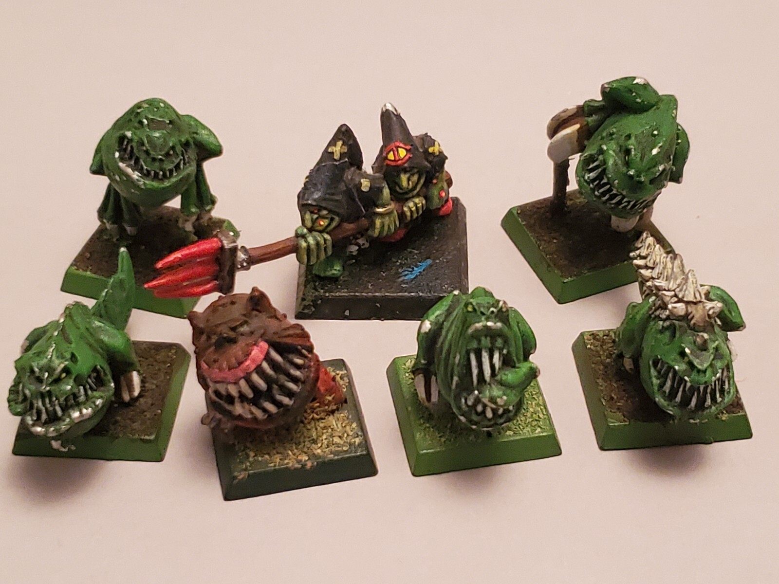 Warhammer Night Goblin Squig Herder Unit OOP Fantasy Age Of Sigmar The ...