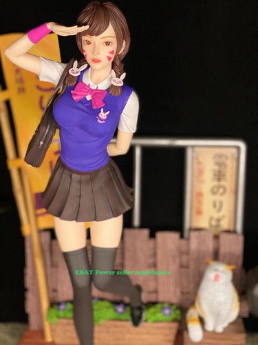 Coolbear Studio 1/4 Overwatch D.Va DVA Resin Figure Statue DX Ver In ...