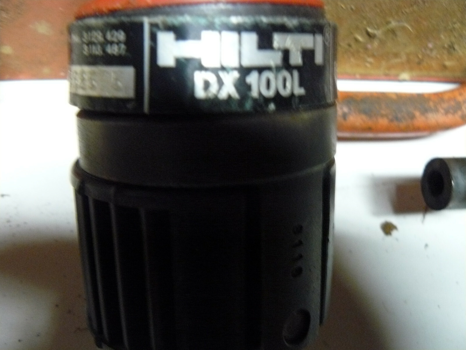 HILTI DX100L SINGLE SHOT GUN POWDER ACTUATED CONCRETE/STEEL NAIL GUN | eBay