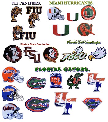 Florida-GOTORS-HURRICANES-FIU-FSU-SportS Patches (Select options) Thai ...