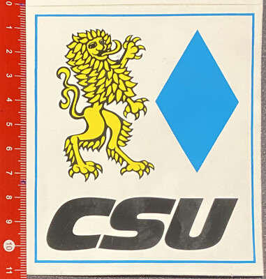 Aufkleber/Sticker: CSU (O5-2-145$) | eBay.de