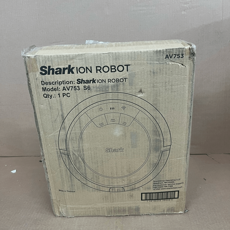 Shark AV753 ION Robot Vacuum, Tri-Brush System, Wifi Connected Grey | eBay