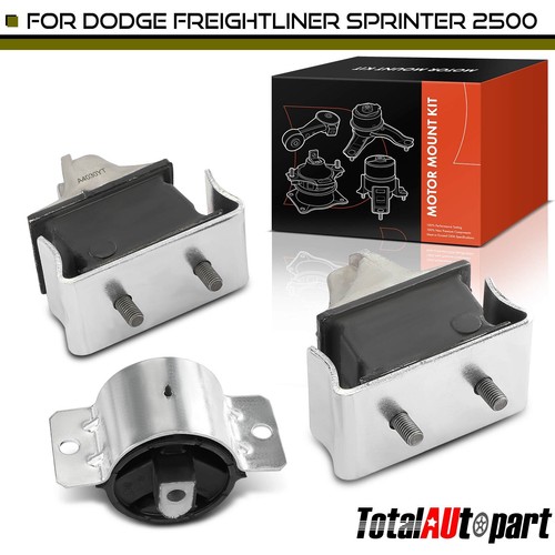 3x Engine Motor Mount & Transmission Mount for Dodge Freightliner ...