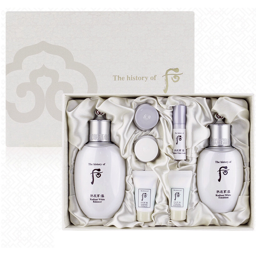 The History of Whoo Radiant White Skin Care Duo Set Brightening Korean ...