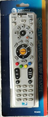 1 Pack - DIRECTV RC66RX RF Remote Controls W/Batteries DTV (Opened ...