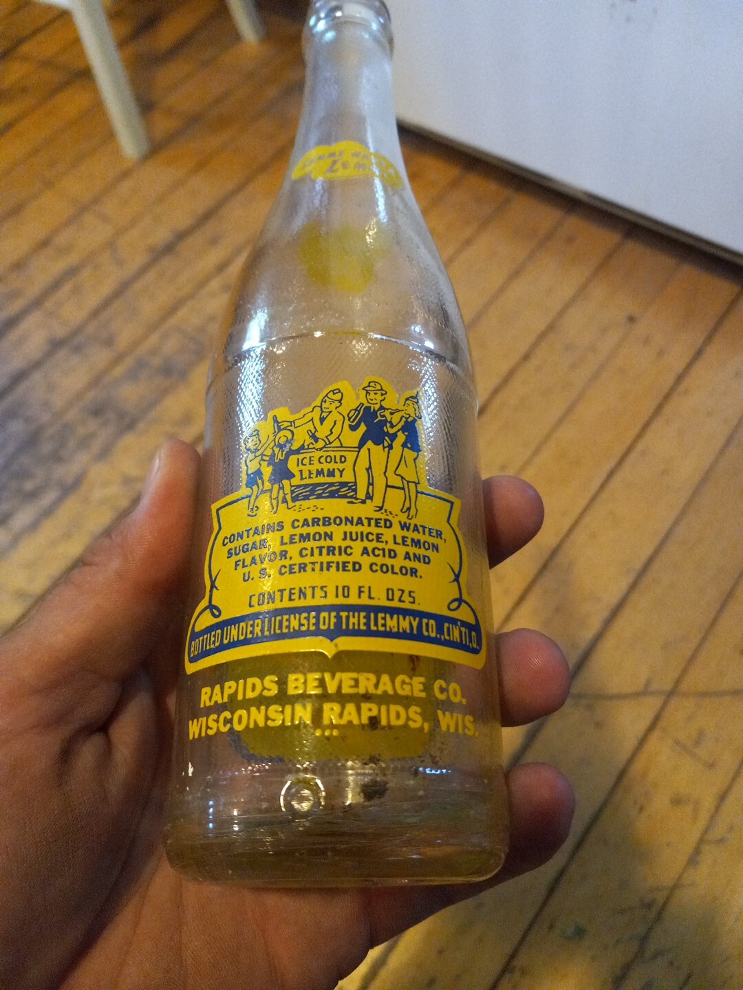 Vintage Lemmy Lemonade Soda Bottle, Wisconsin Rapids, WI | eBay